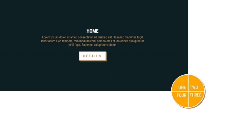 Html And Css Js 制作四分页旋转导航目录cid1106 前端设计设计 网页前端期末作业 Html Css Jquery