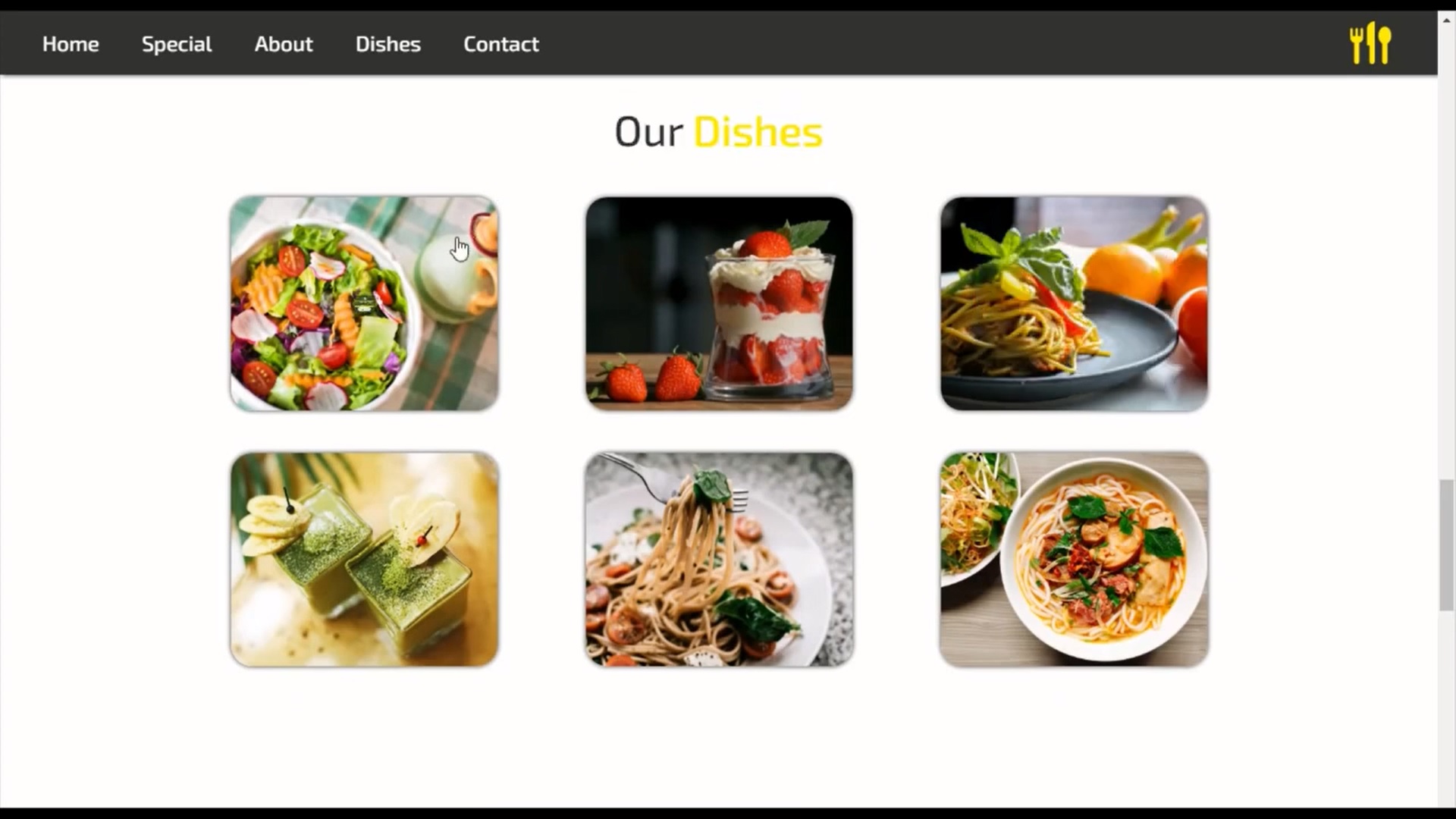 用htmlcss JQUERY BOOTSTRAP制作完成响应式食品餐厅企业网站cid1178 – 网页前端期末作业-html css ...